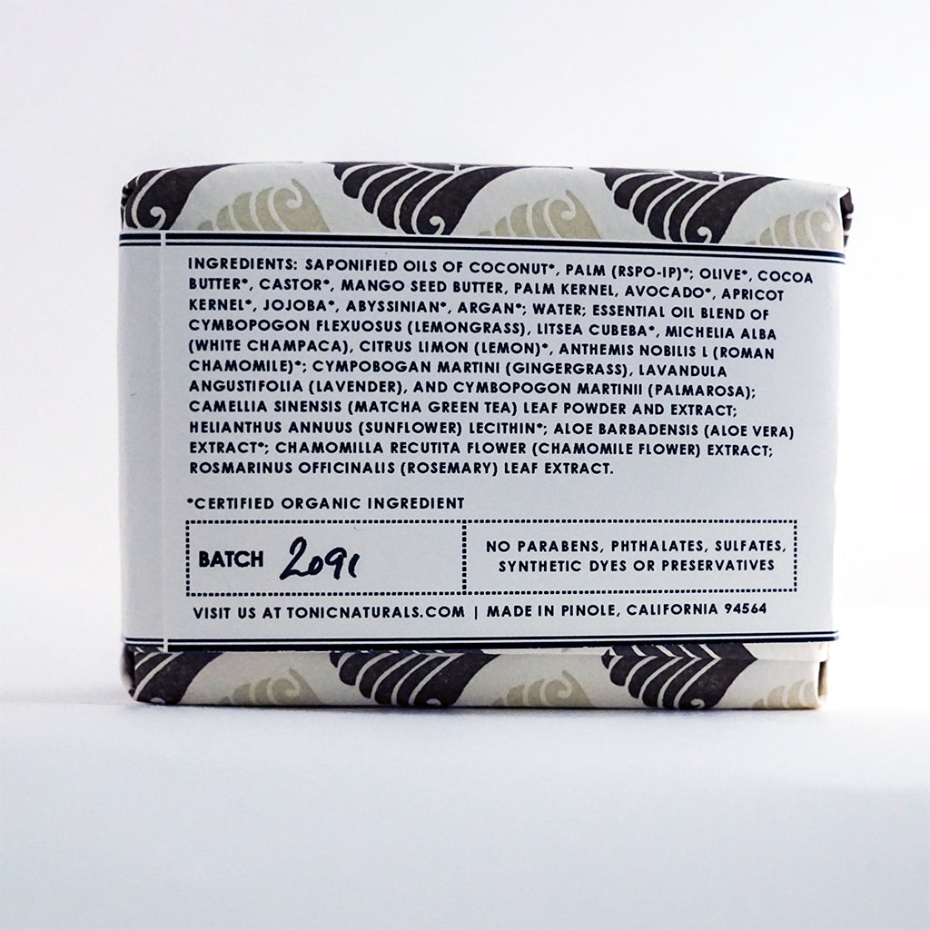 Matcha Green Tea Bar Soap | TONIC